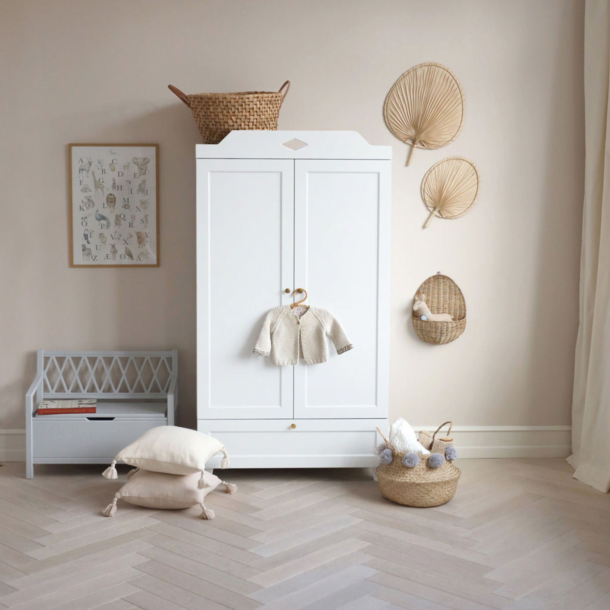 Armoire Luca Wardrobe FSC - Light Sand
