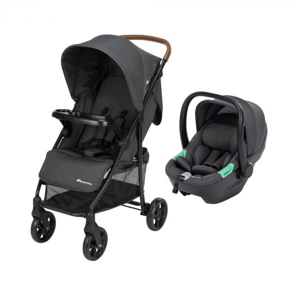 Poussette duo Misty Mineral Graphite