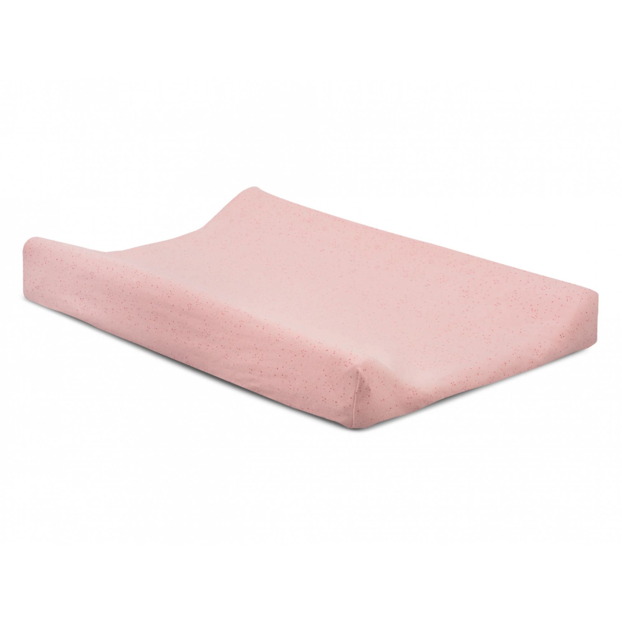 Housse matelas à langer 50 x 70 cm Mini Dots Blush Pink - Made in Bébé