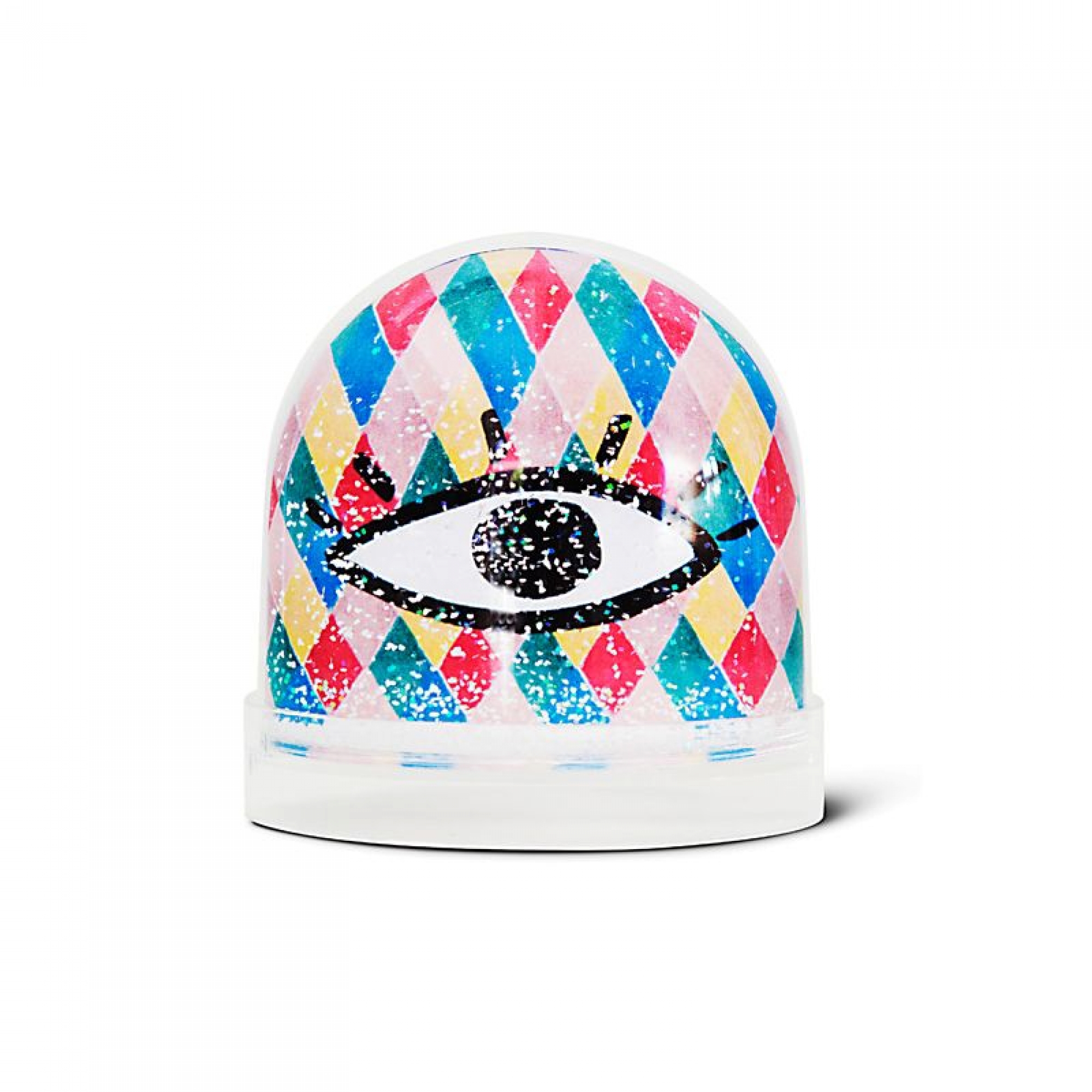 Boule à neige M Harlequin Eye