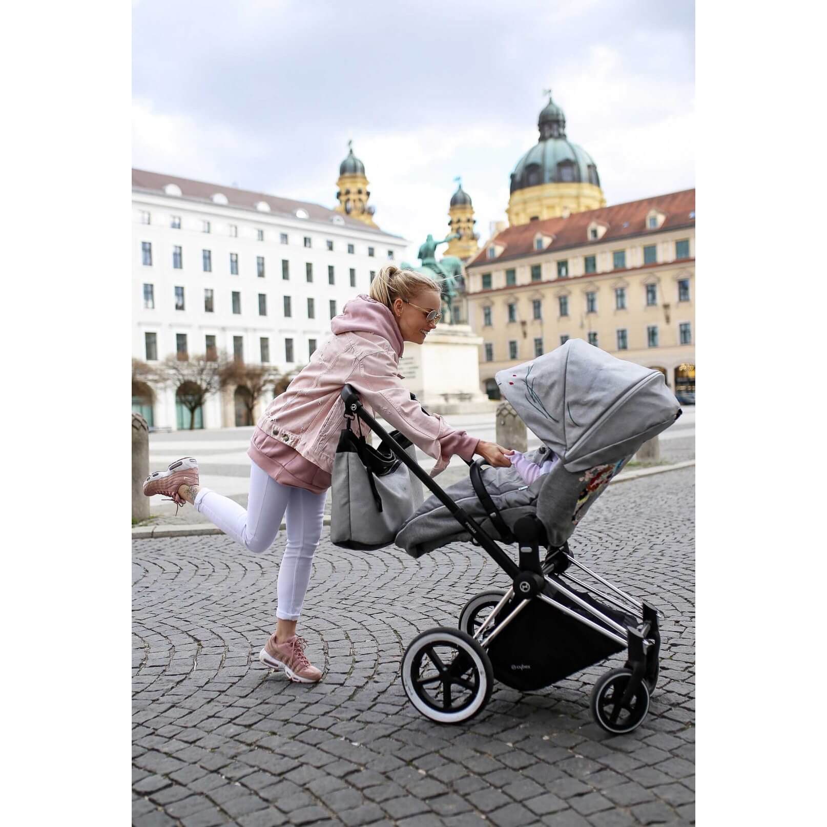 Cybex Platinum Chancelière Priam Koi mid grey - Made In Bébé