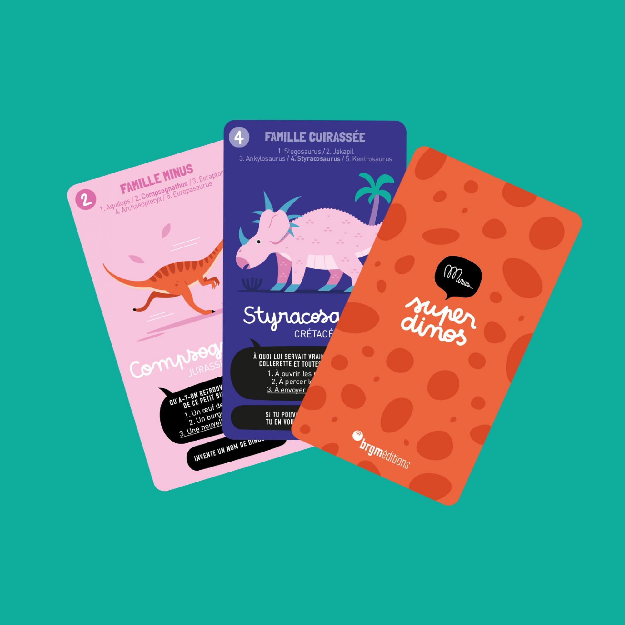 Jeu de 7 familles - Super dinos